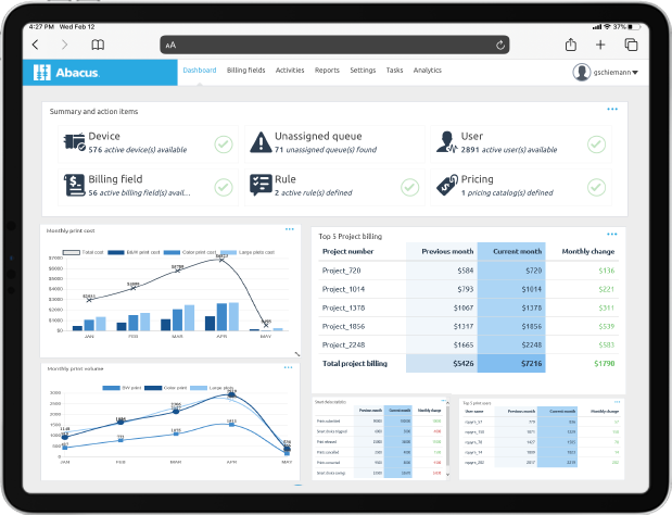 Abacus Print Management Software | Document Workflow Solutions