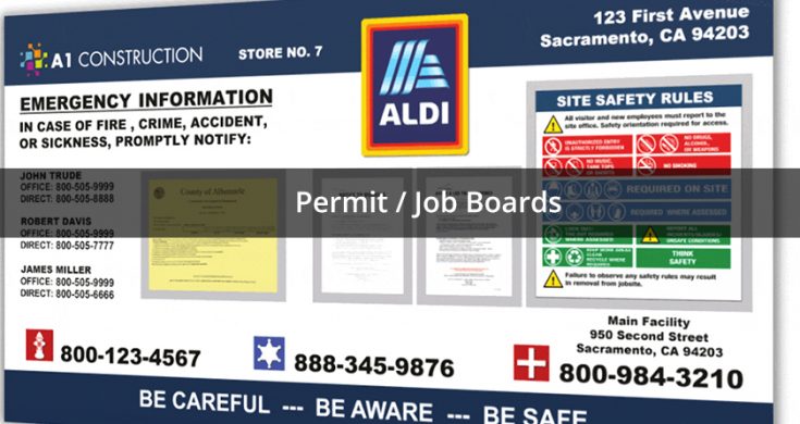 Construction Signs : Every Jobsite Requires Compliant Signage - ARC