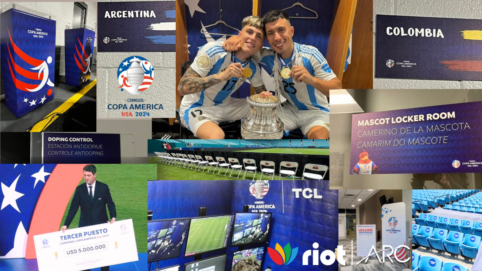Behind The Scenes Of The COPA America: Riot Color’s Graphics And Sports ...
