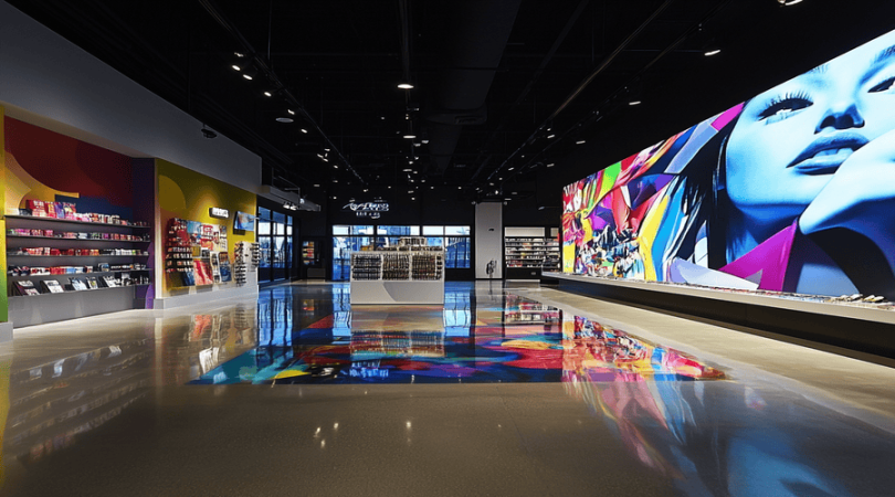 Large Printing Enhances Retail Brand - ARC