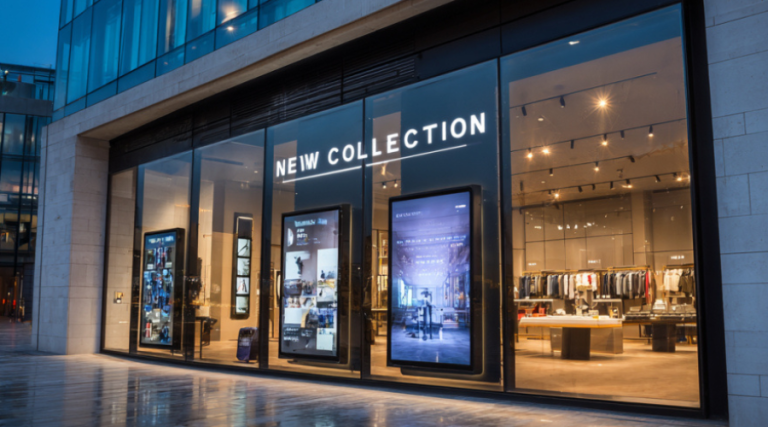 Retail Storefront Digital Signage Enhancements